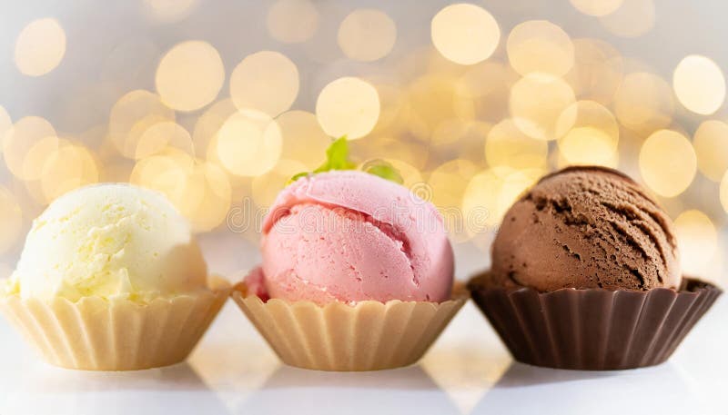 Ce Cream Scoops Side View Stock Photos - Free & Royalty-Free Stock ...