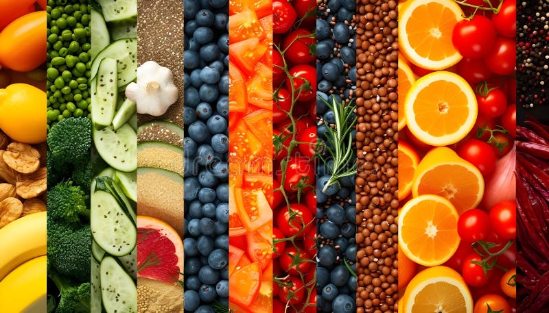 Different food ingredients stock photo. Image of orange - 305010652