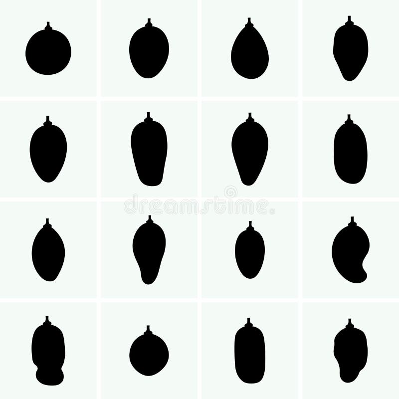 Vegetable shapes stock illustration. Illustration of potatoes - 5552363