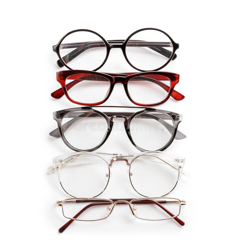 Glasses with Corrective Lenses Stock Photo - Image of lenses, eyesight ...