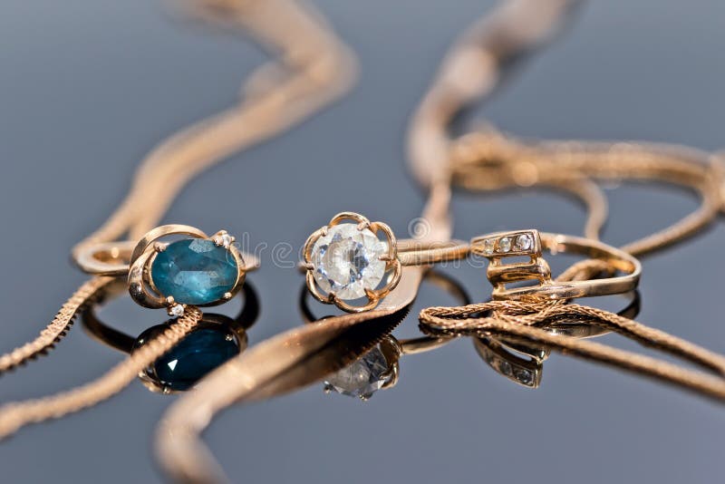 Different a gold rings stock photo. Image of glitter - 122045722