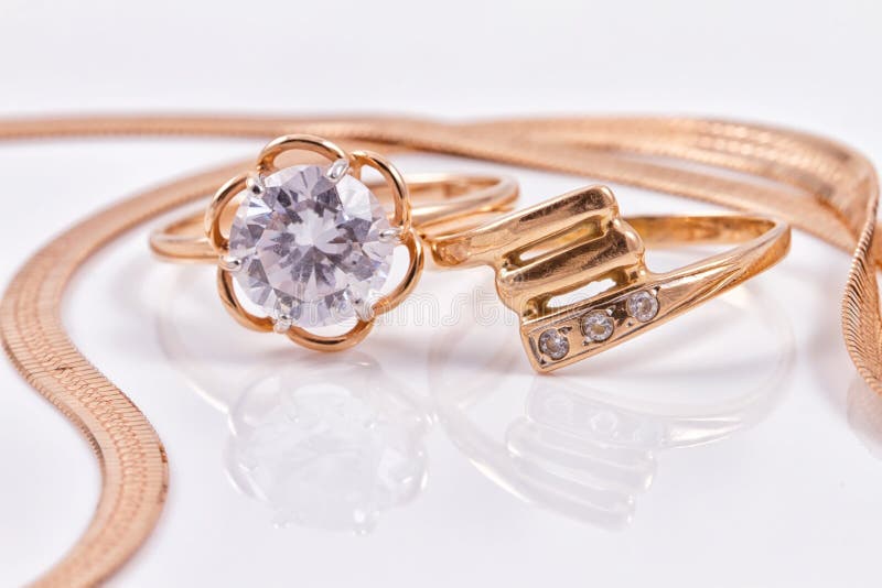 Different a gold rings stock image. Image of glimmer - 58311215