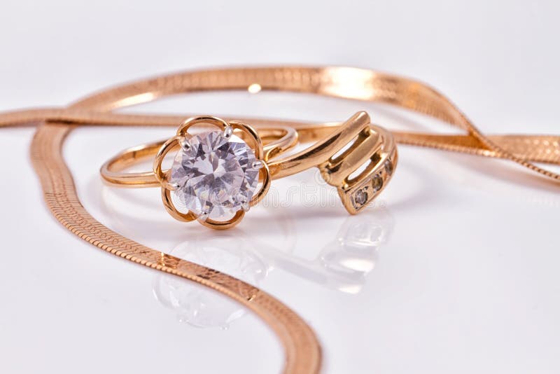 Different a gold rings stock image. Image of brilliant - 58311233