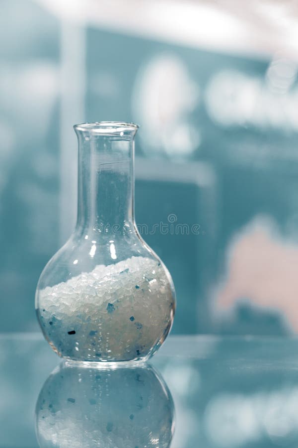 Different Granules of Glass Flasks. Stock Photo - Image of industrial ...
