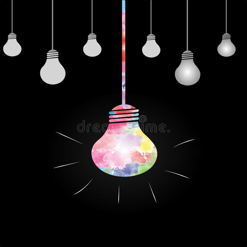 Great inspire ideas stock vector. Illustration of colorful - 112067597