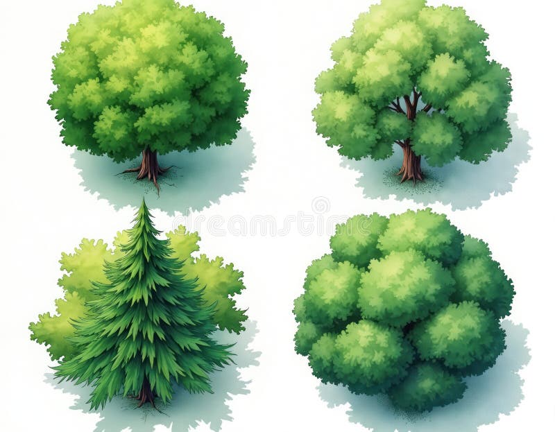 Trees Bush Shrub Stock Illustrations – 5,293 Trees Bush Shrub Stock ...