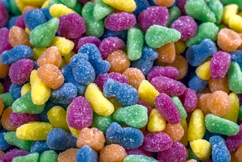 Different gummy candies stock photo. Image of closeup - 117332294