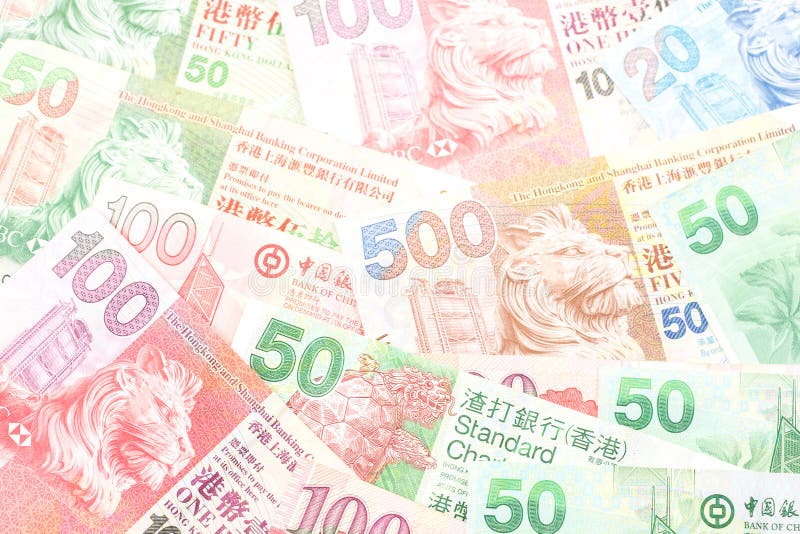 Different Hong Kong Currency Money Stock Image - Image of kong ...