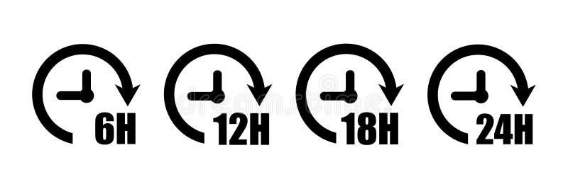 Different Hours Icon Set. Timers Icon Set. Clock Ikons Set. Hours ... Different Hours Icon Set. Timers Icon Set. Clock Ikons Set. Hours ...