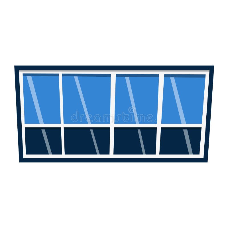 Different House Windows Vector Elements Stock Vector - Illustration of ...