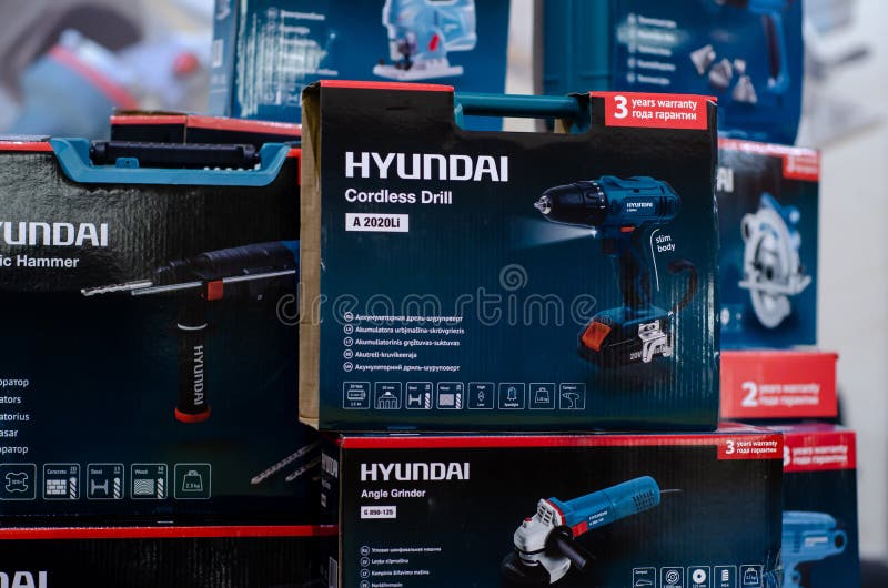 Different HYUNDAI Tools in Store for Sale Editorial Photography - Image ...