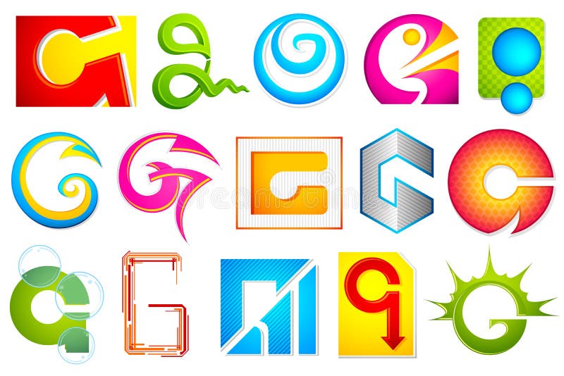 Alphabet letters and icons stock vector. Illustration of decorative ...