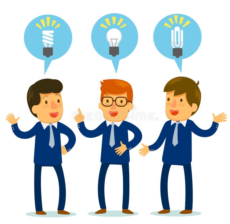 Different ideas stock vector. Illustration of clever - 74194543