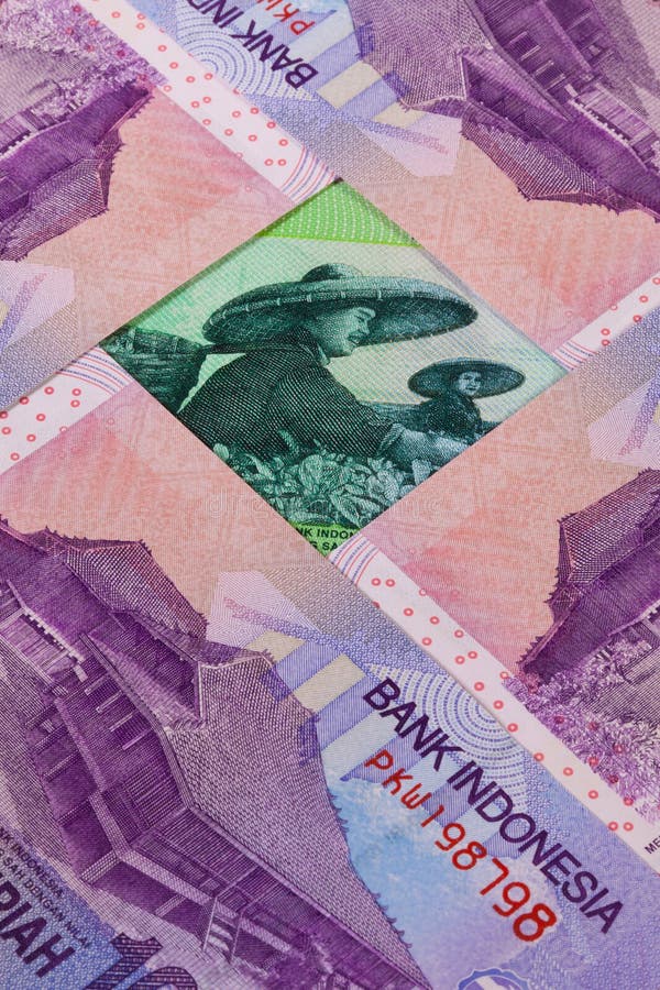 Different Indonesian Rupiah Banknotes Stock Photo - Image of indonesian ...