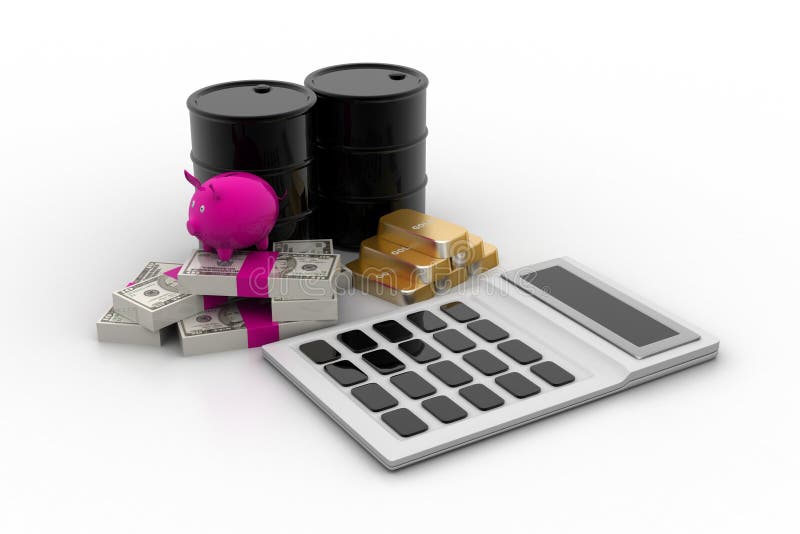 Different Investment Calculation Concept Stock Illustration ...