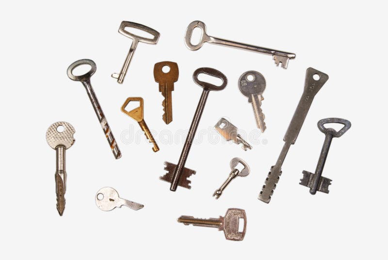 Two different keys stock image. Image of locksmith, sale - 1044845