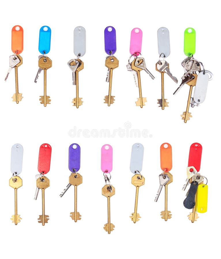 A Different Keys from Different Locks Stock Photo - Image of classic ...