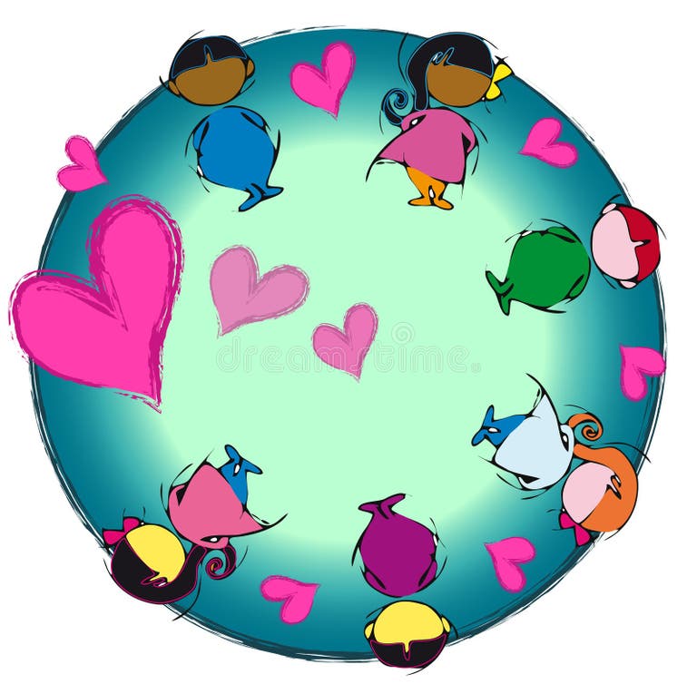 Kids Heart Clipart Stock Illustrations – 8,693 Kids Heart Clipart Stock ...