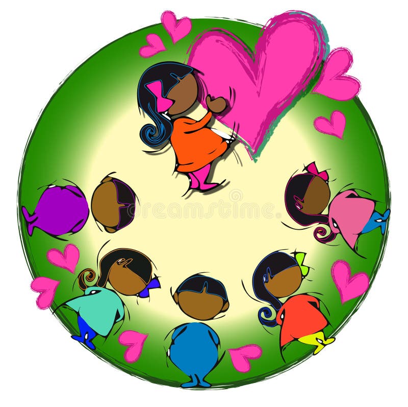 Kids Heart Clipart Stock Illustrations – 8,693 Kids Heart Clipart Stock ...