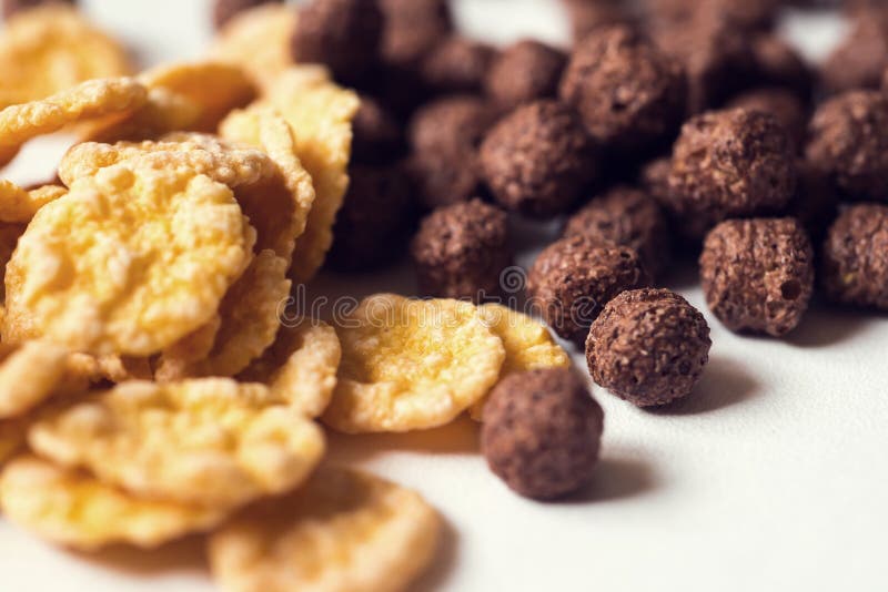 Different Kind Cornflakes White Background Stock Photos - Free ...