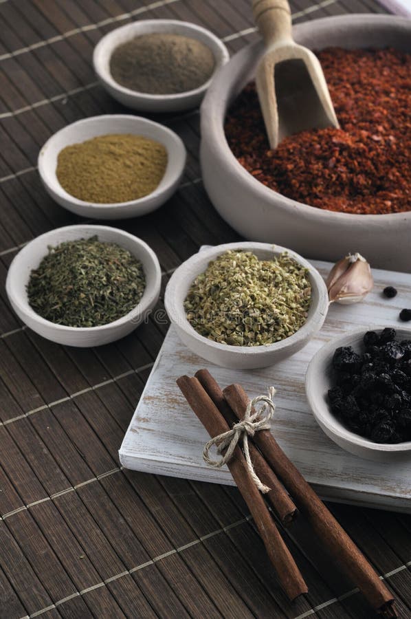 Different kind of spices stock image. Image of eastern - 25326541