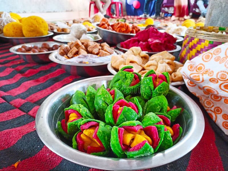 Different Kind of Sweet of Ring Ceremony Stock Photo - Image of sweet ...
