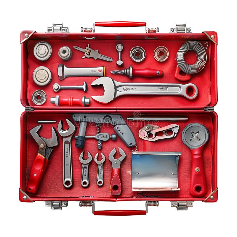 Different Kind of Tool Box on Transparent Background - Ai Generated ...