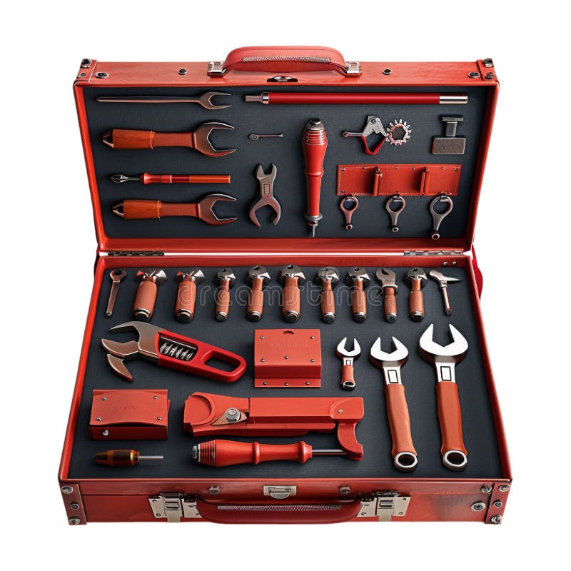 Different Kind of Tool Box on Transparent Background - Ai Generated ...