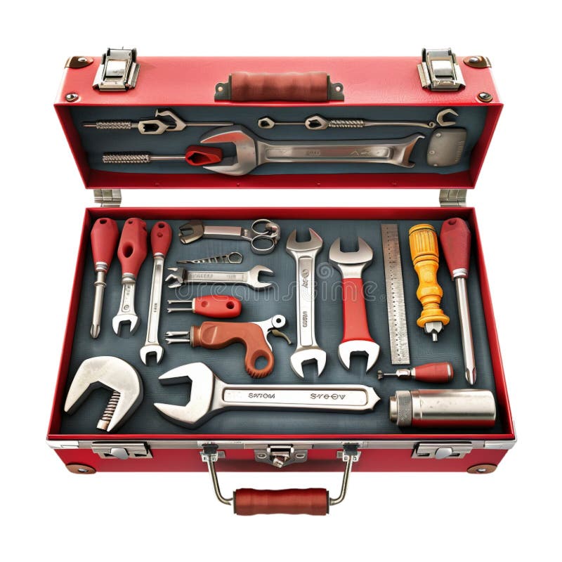 Different Kind of Tool Box on Transparent Background - Ai Generated ...