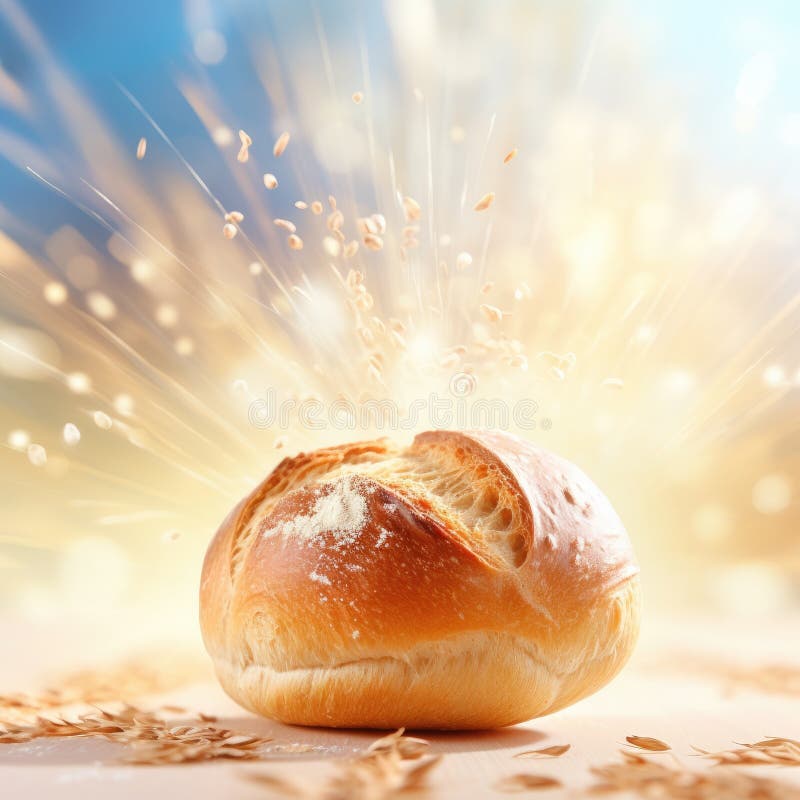 Beautiful, Healthy and Healthy Bread Stock Photo - Image of flour ...