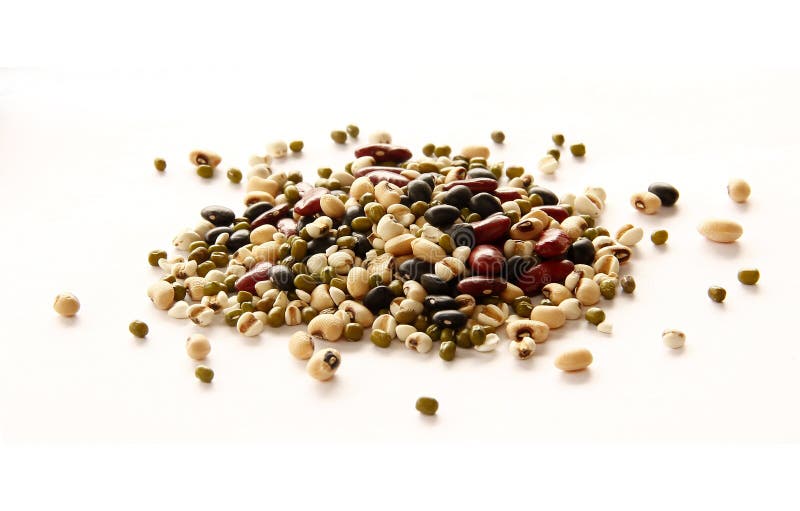 Different Kinds of Grains, Five Grains Stock Photo - Image of pattern ...