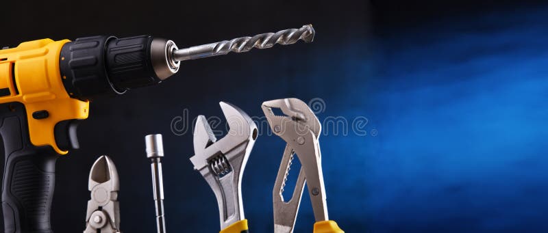 Different Kinds of Hardware Tools Stock Photo - Image of mechanic ...