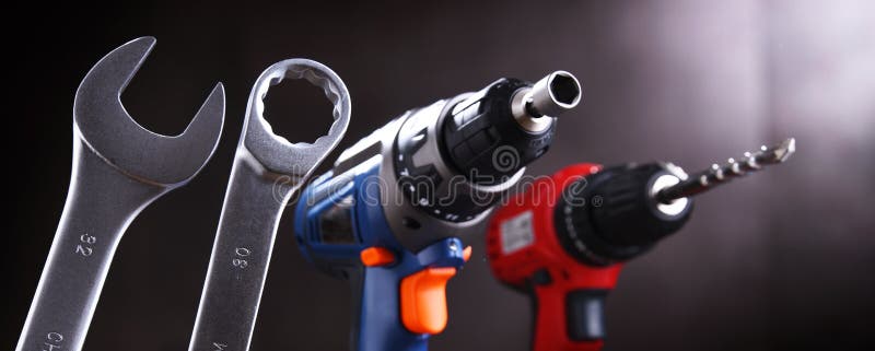 Different Kinds of Hardware Tools Stock Image - Image of instruments ...