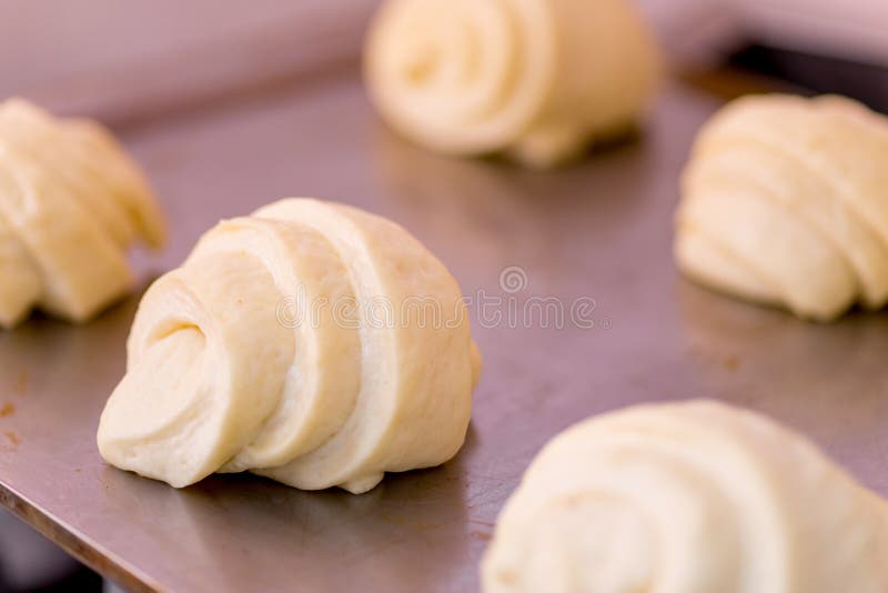 Different Kinds of Pastry are Being Cooked Stock Image - Image of grain ...