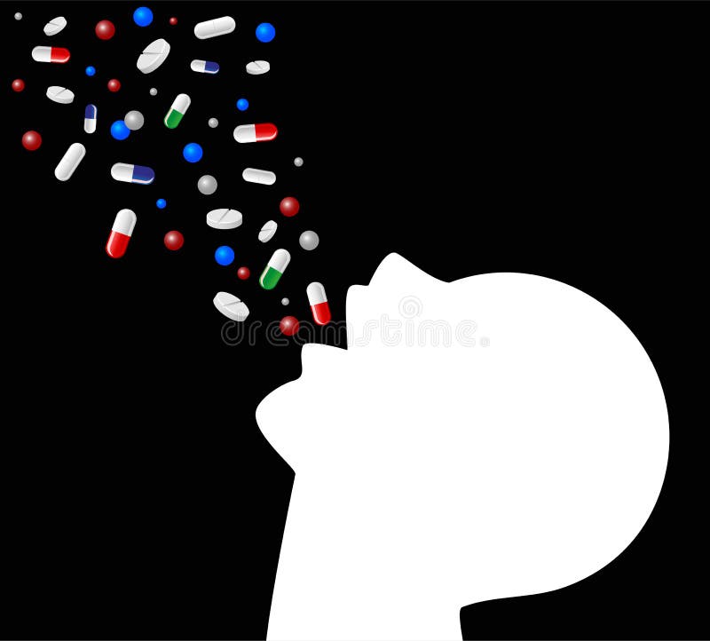 Different kinds of pills stock vector. Illustration of tablets - 42651749