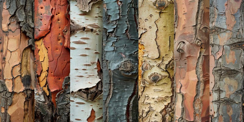 Different Kinds of Tree Barks Intricate Details and Natural Artistry of ...