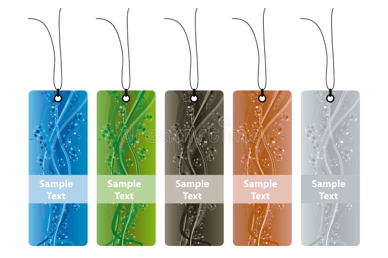 Different Labels stock vector. Illustration of card, memo - 7871080