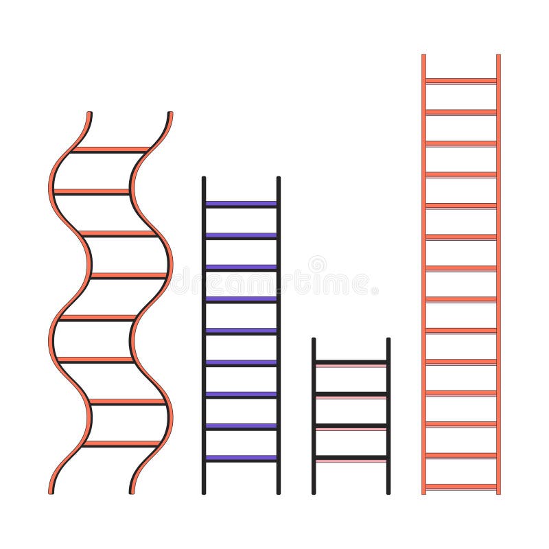 Ladders Drawing Stock Illustrations – 300 Ladders Drawing Stock ...