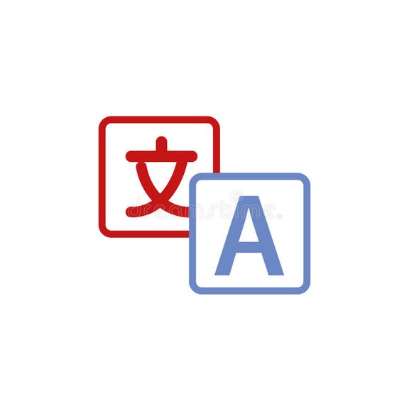 Different Language Translation Icon. Language Translation Stock Vector ...