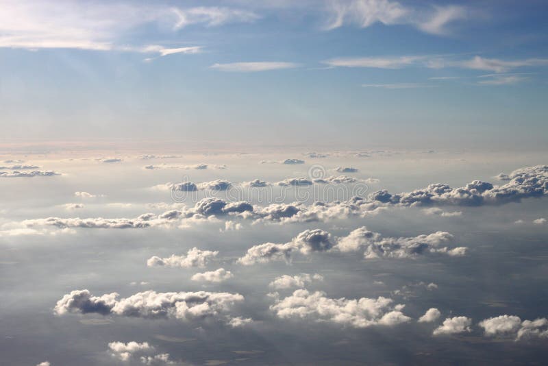 Different layers of clouds stock image. Image of clouds - 46932771