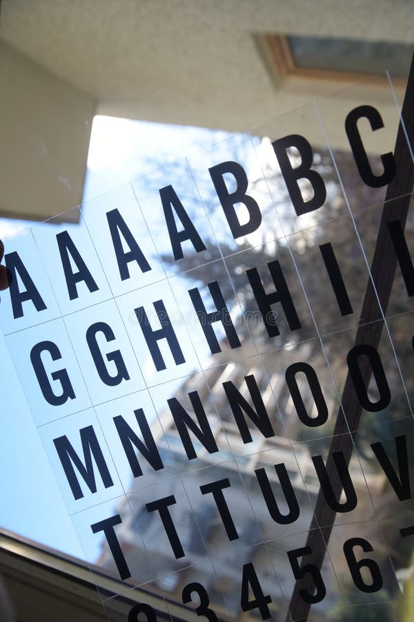 Different Letters of the Alphabet Stock Photo - Image of word ...