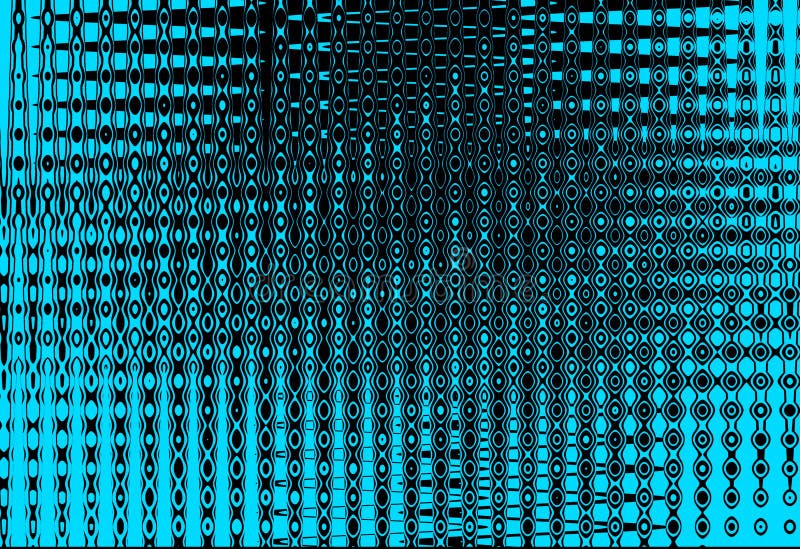 Different Light Blue and Black Ellipses in Horizontal and Vertical Rows ...