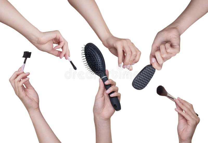 Different make up objects stock photo. Image of hold - 84566504