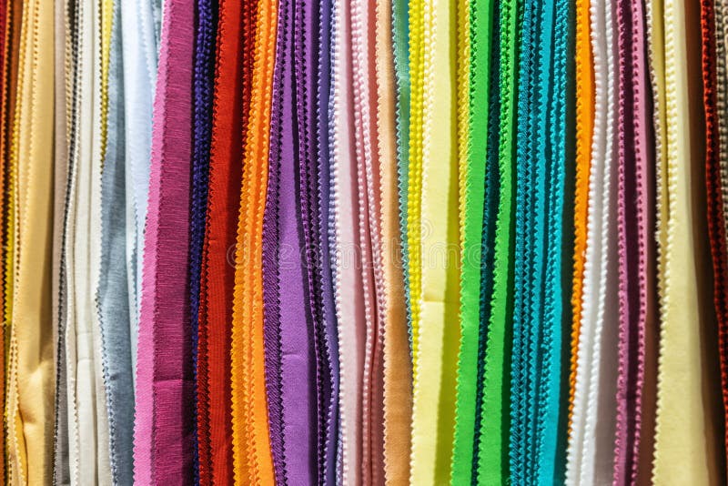 Different Materials, Shades and Colors for the Production of Clothing ...