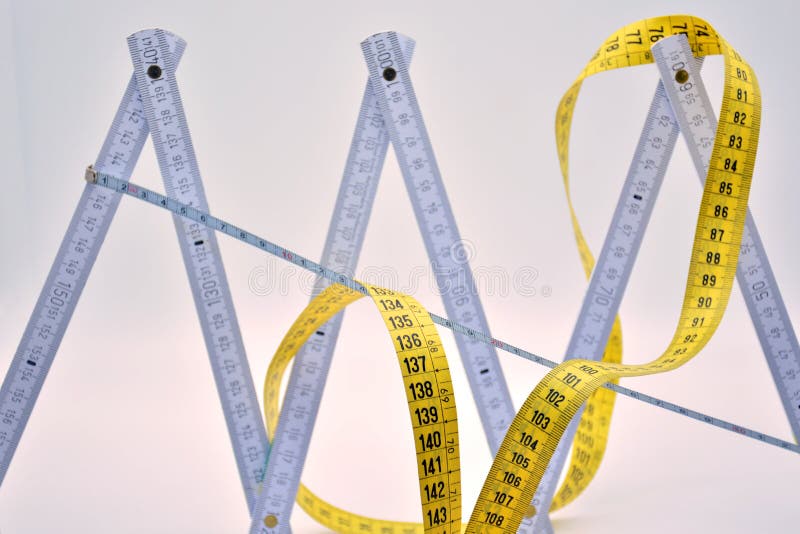 Several meters to measure stock photo. Image of blanco - 218554796