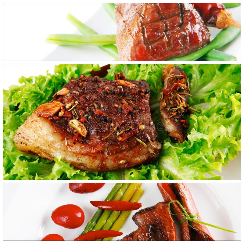 Different meat sets stock photo. Image of food, healthy - 14528646