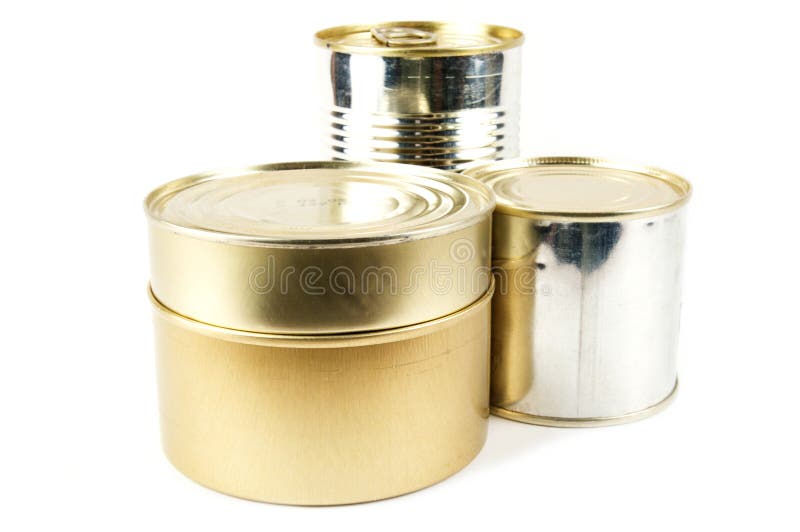 Different Metal Cans. Picture Image: 6210389