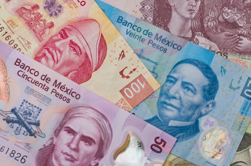 Mexican Money stock photo. Image of economy, banknote - 8387262