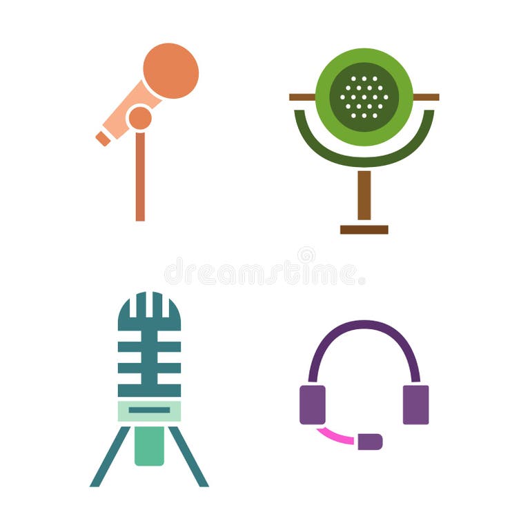 Microphone Interview Stock Illustrations – 30,502 Microphone Interview ...