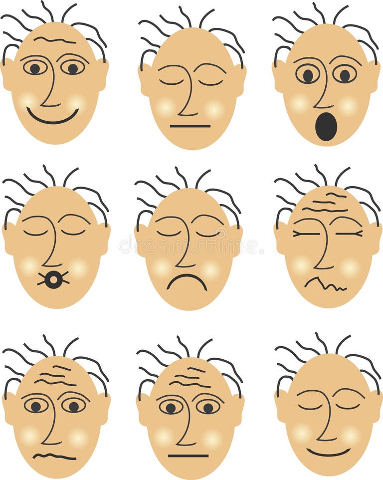 Different Mimics Stock Illustrations – 21 Different Mimics Stock ...